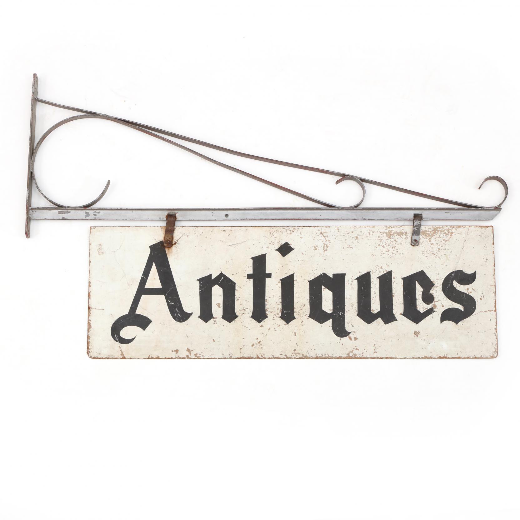 Antiques Sign