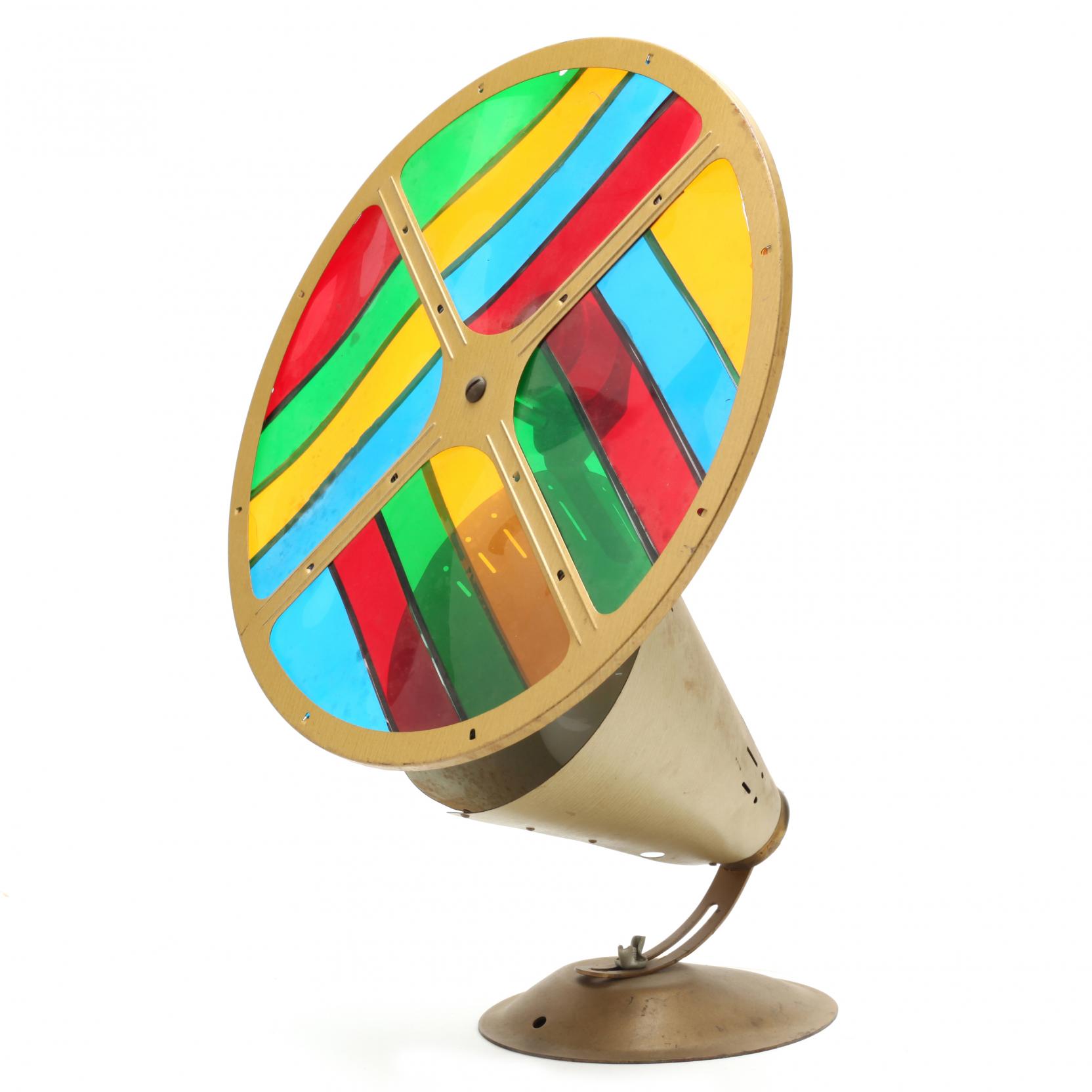 Vintage Christmas Tree Color Wheel