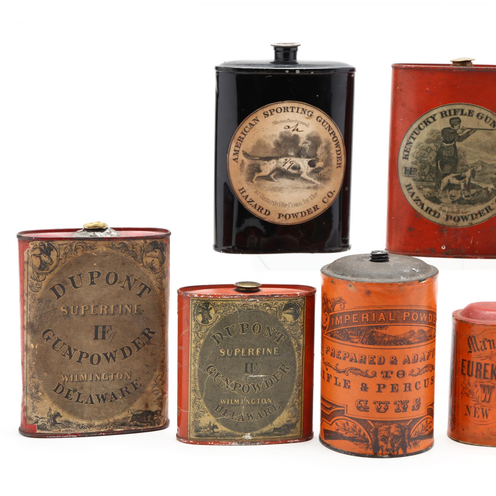 Black Powder Old Cans