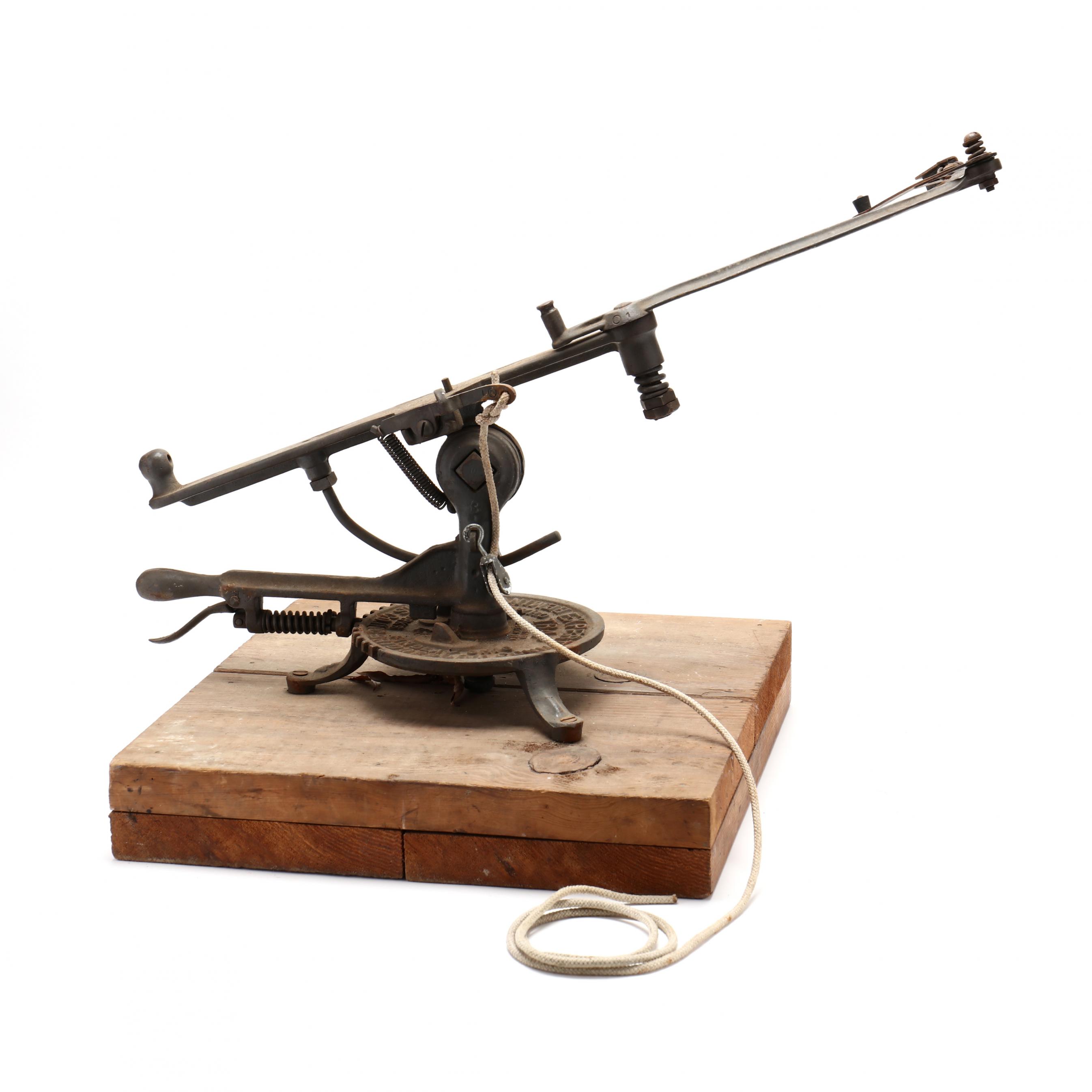 Antique Clay Pigeon Thrower