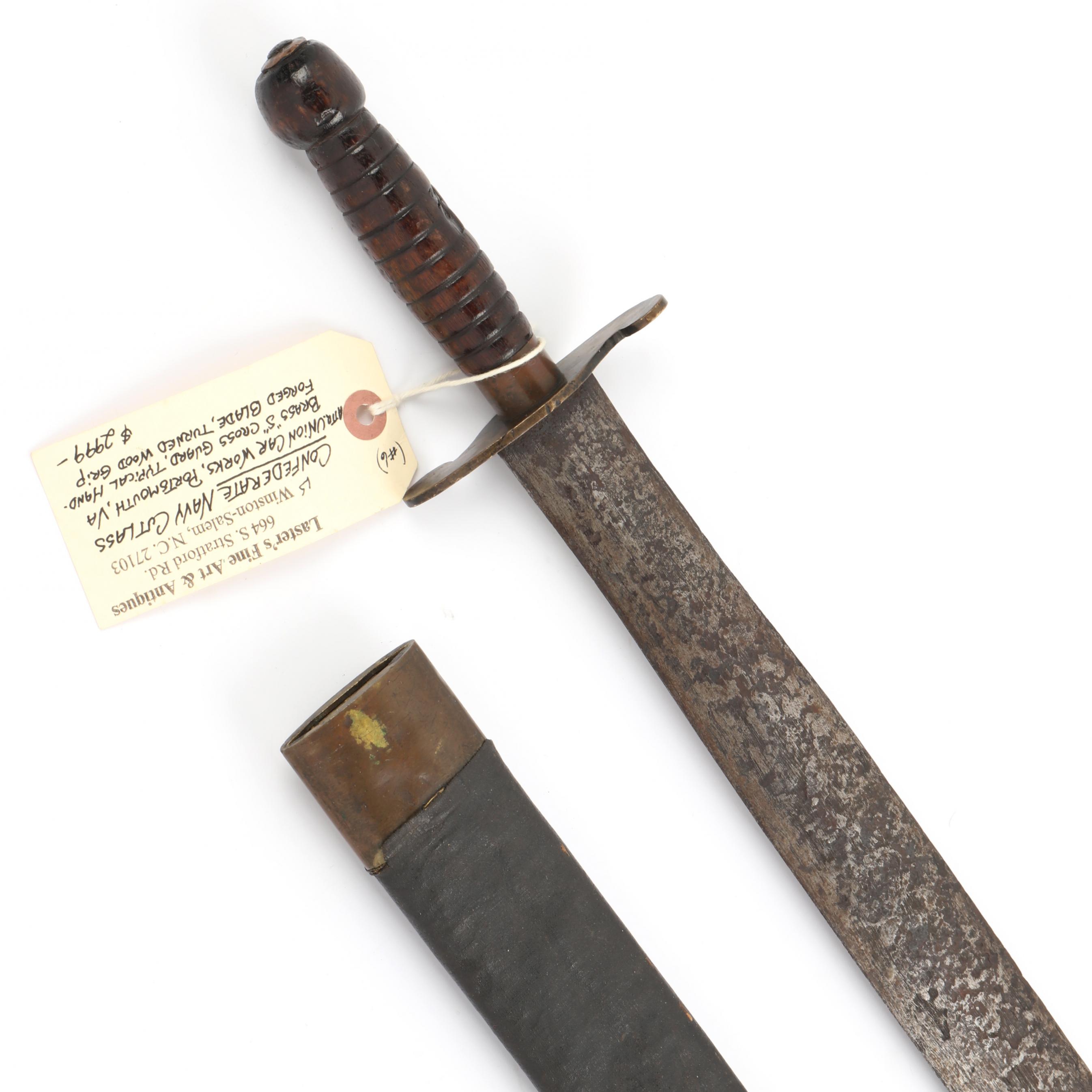 Confederate Naval Cutlass