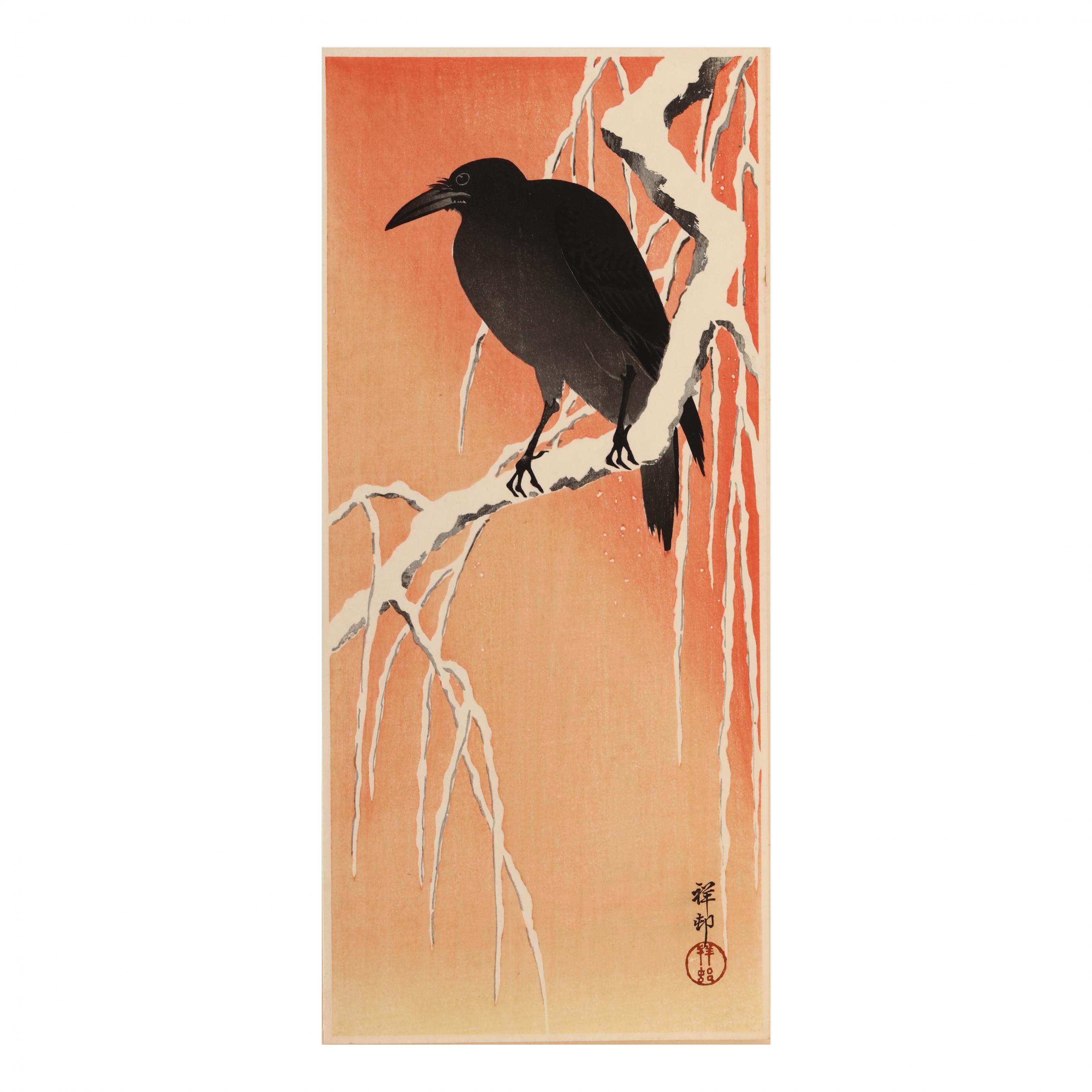 Japanese Crow Art