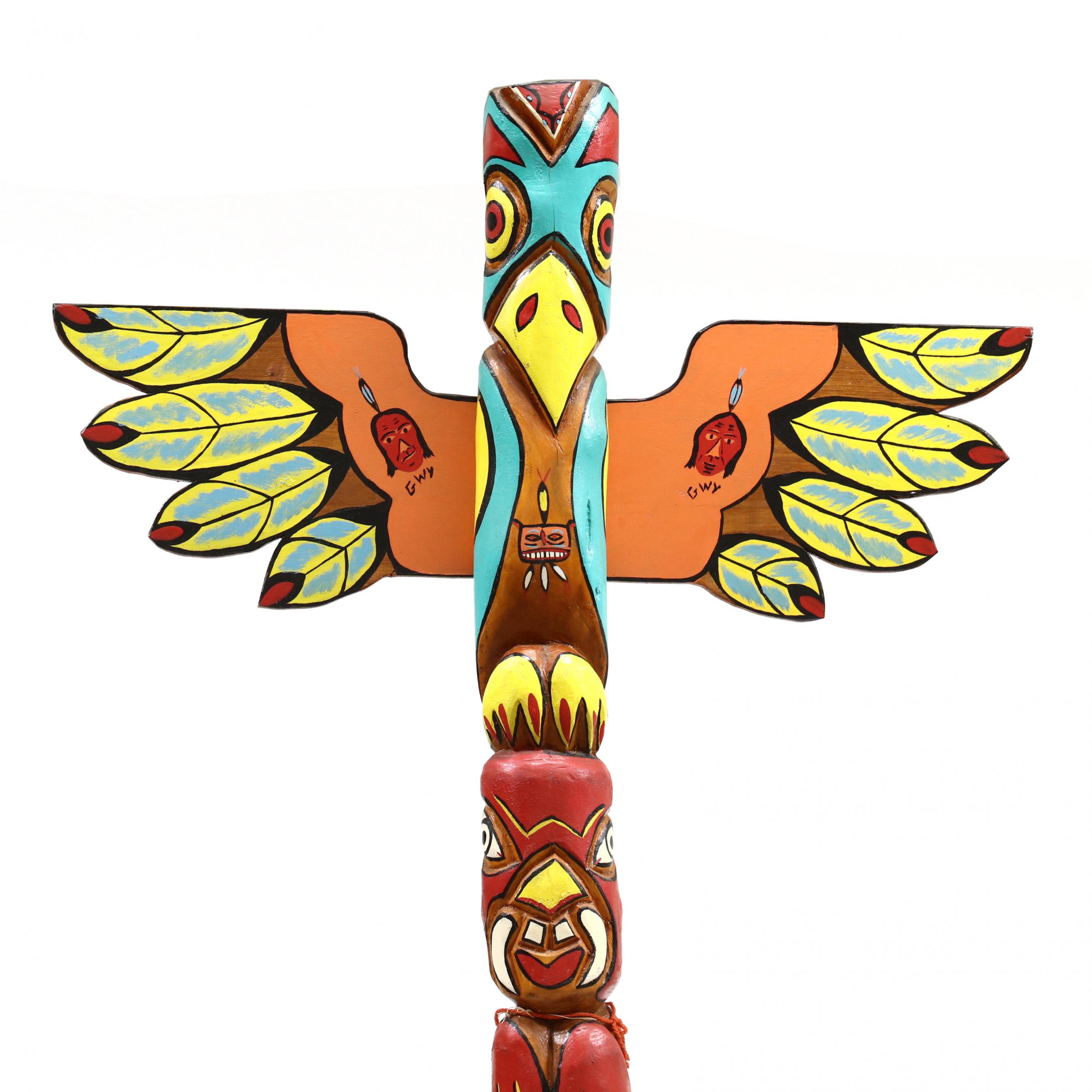 Cherokee Thunderbird Totem