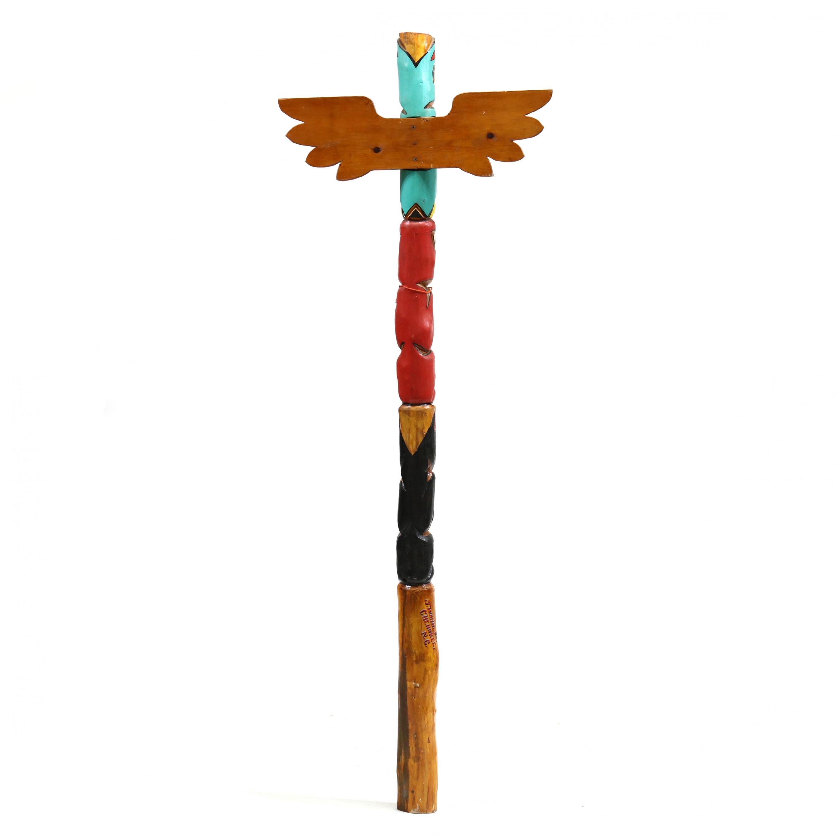 Cherokee Thunderbird Totem