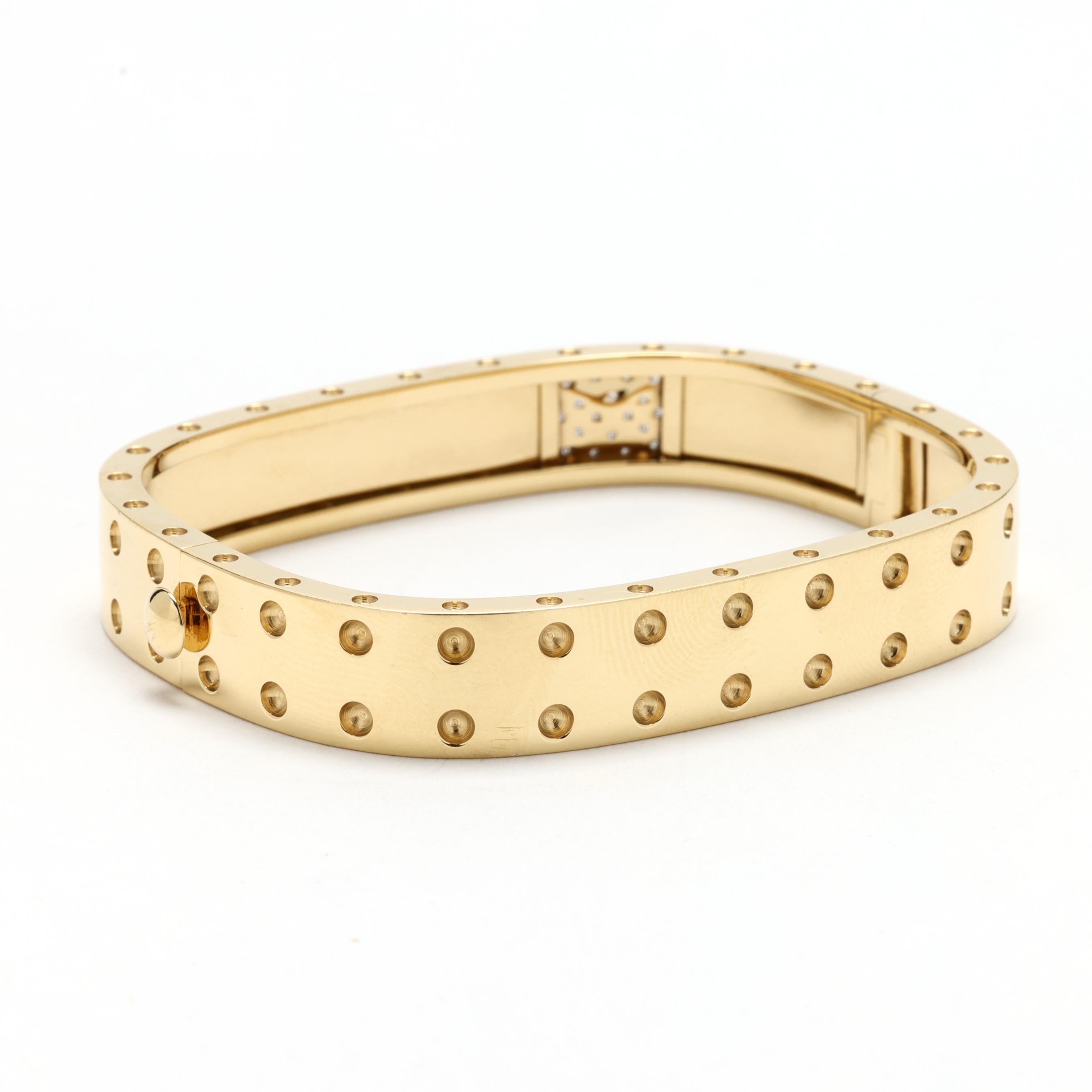 Gold and Diamond Pois Moi Bracelet Roberto Coin Lot 4022 Fine Jewelry AuctionSep 12 2024 10 00am