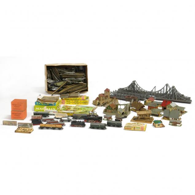 Assorted Vintage German Train Set (Lot 129 - 16th Annual Memorial Day ...