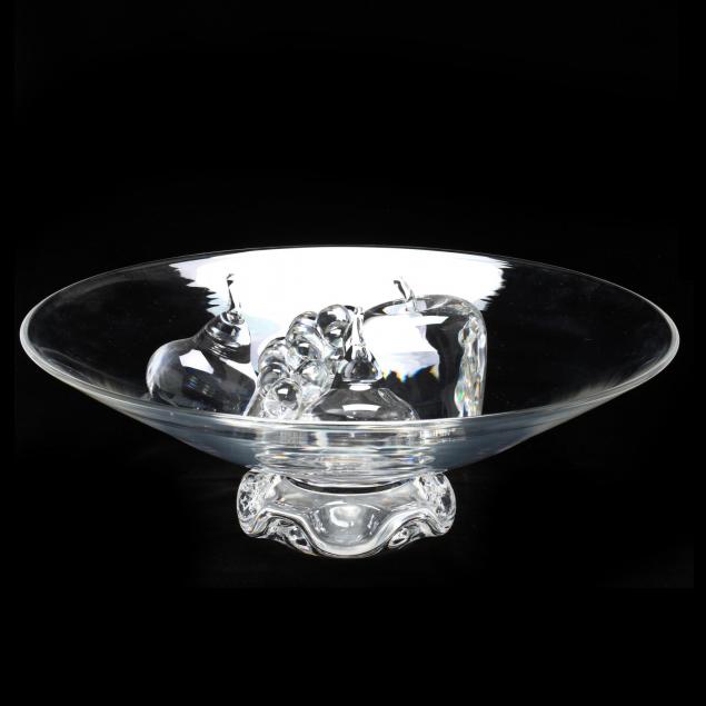 Steuben Glass Bowl And Fruit Lot 1122 The January Modern Auctionjan 11 2017 600pm