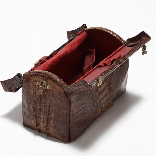 Antique Alligator Doctor's Bag (Lot 155 - The Single-Owner Collection ...