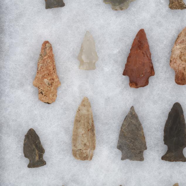 31 Colorful Southern Projectile Points (Lot 3096 - Single-Owner ... 31 Colorful Southern Projectile Points (Lot 3096 - Single-Owner ...