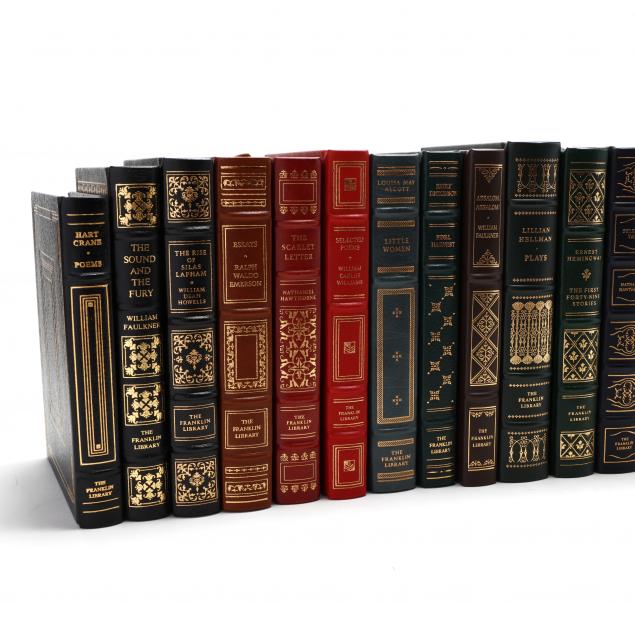 The Franklin Library 100 Greatest Masterpieces Of American Literature Lot 431 Presidents