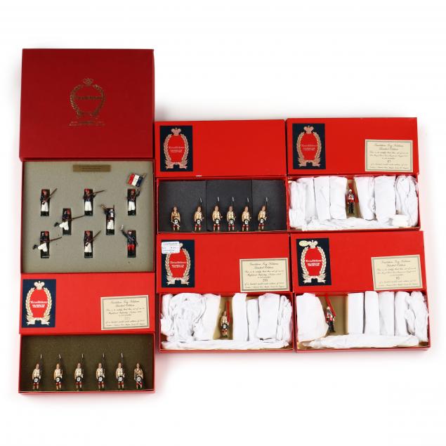 Six Boxed Edition Sets Tradition Military Miniatures, Modeled From ...