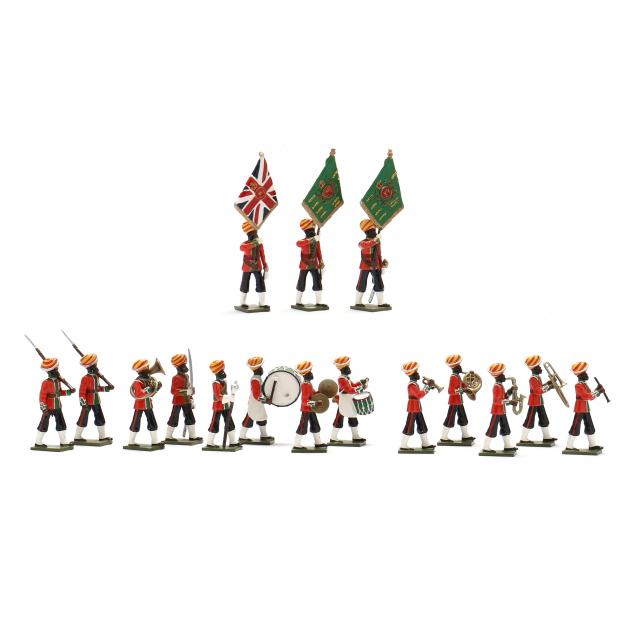 Steadfast Military Miniatures "Ludhiana Sikhs Colours & Band" (Lot 3076 - )