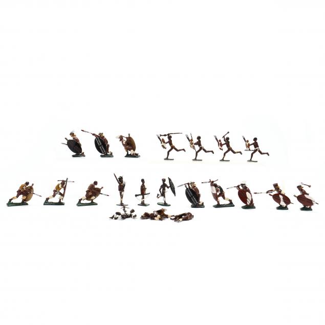 Assortment of African Warrior Military Miniatures (Lot 3063 - )