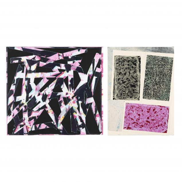 Bruce Wilhelm (American), Pair of Abstract Paintings (Lot 2296 - Fall ...