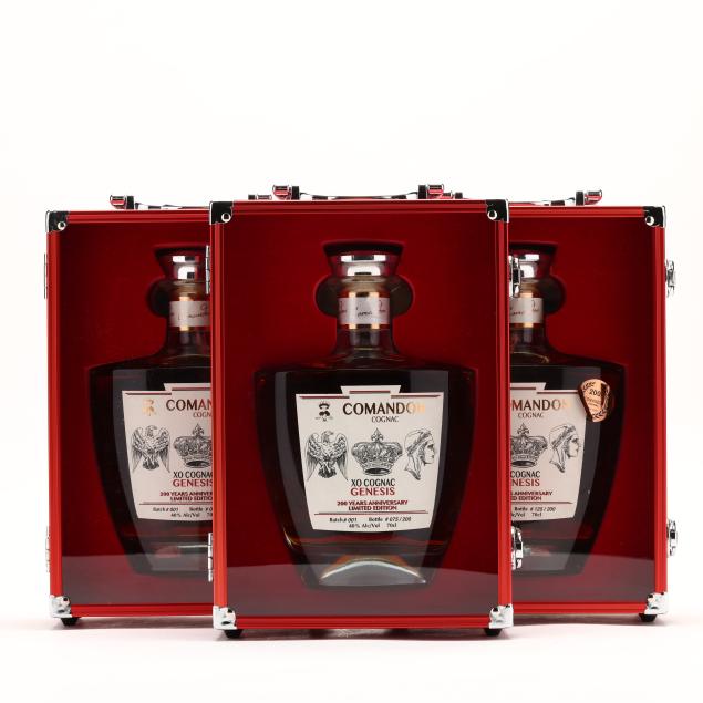 Comandon XO Cognac 200 Year Anniversary Decanter (Lot 6087 - Rare ... Comandon XO Cognac 200 Year Anniversary Decanter (Lot 6087 - Rare ...
