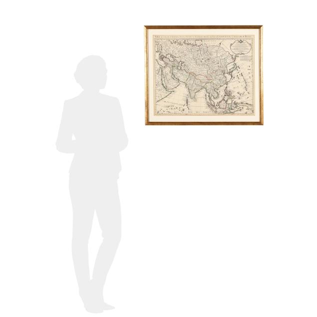 Guillaume Delisle's Detailed 18th-Century Map of Asia (Lot 6093 - Collectible Books, Maps ...