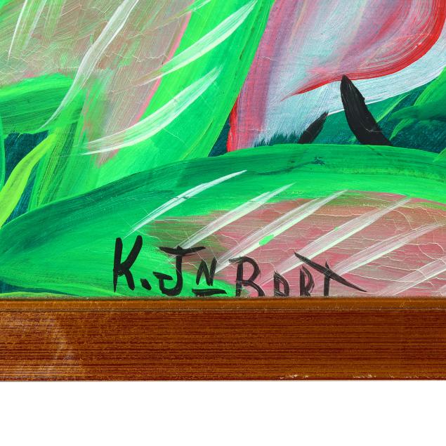 Kensler J.N. Bart (Haitian, 20th century), Fruitful Kingdom (Lot 2264 ...