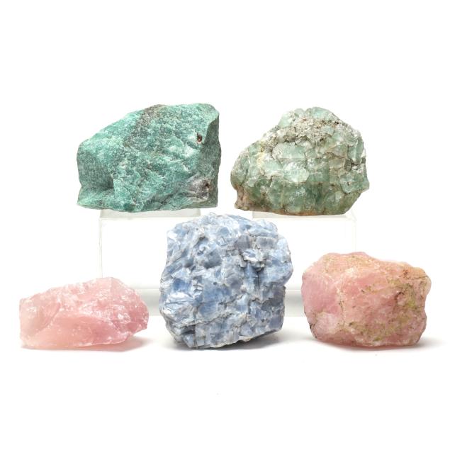 Five Crystal Specimens (Lot 1205 - September Estate AuctionSep 25, 2025 ...