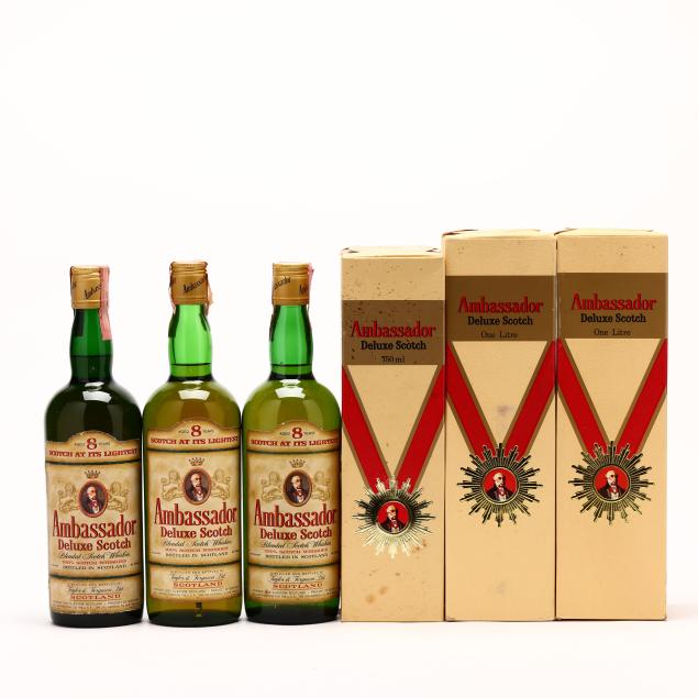 Ambassador Blended Scotch Whisky (Lot 8302 - Rare Spirits AuctionSep 5 ...