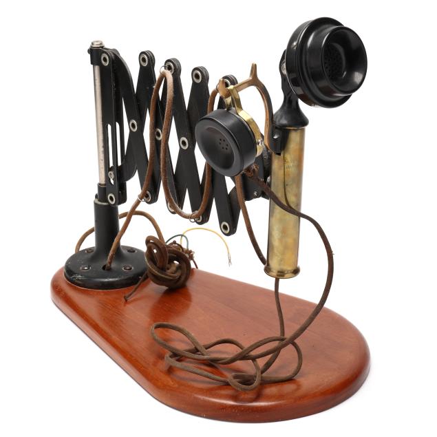 Very Rare Western Electric Scissor Wall Phone (Lot 1107 - September ...