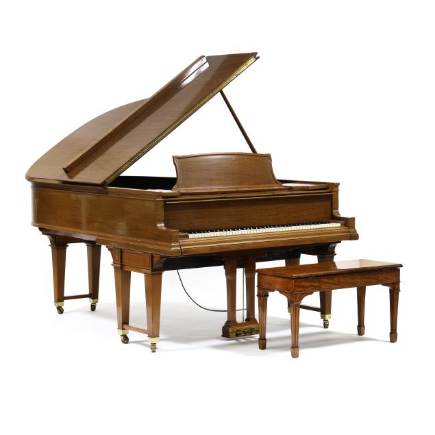 Rare Steinway & Sons Aeolian Duo-Art Mahogany Reproducing 6' 6" Grand ...